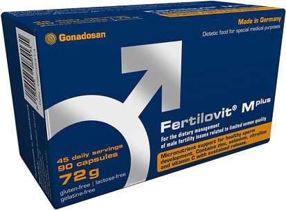 Fertilovit® M plus (Patented Formulation for Male) 90 Capsules – PRO ...